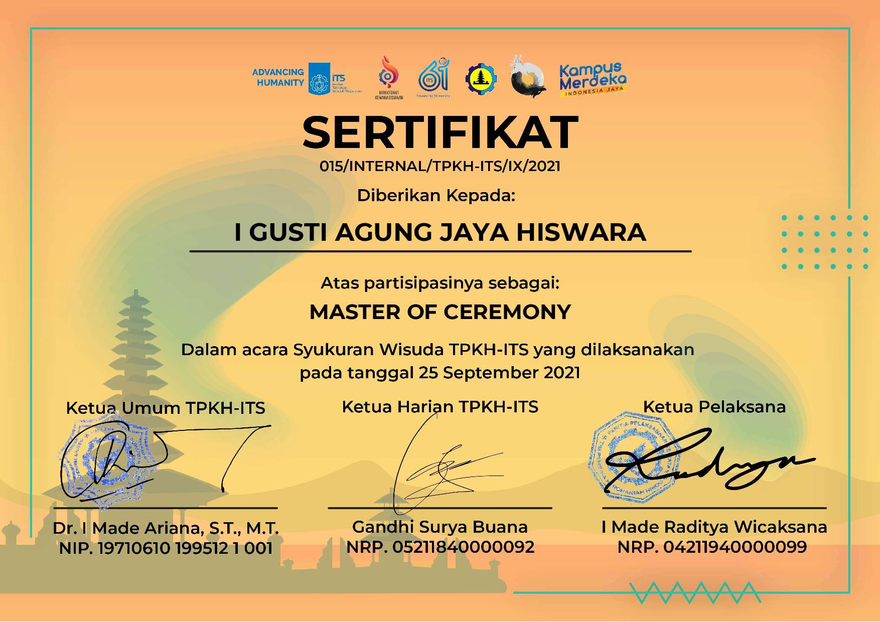 Portofolio | I Gusti Agung Jaya Hiswara